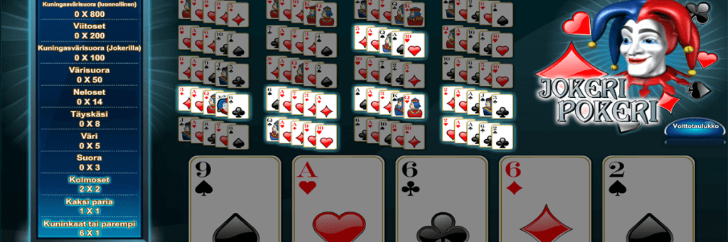 Jokeri Pokeri netissä – Pelaa Jokeri Pokeri ilmaiseksi nyt!